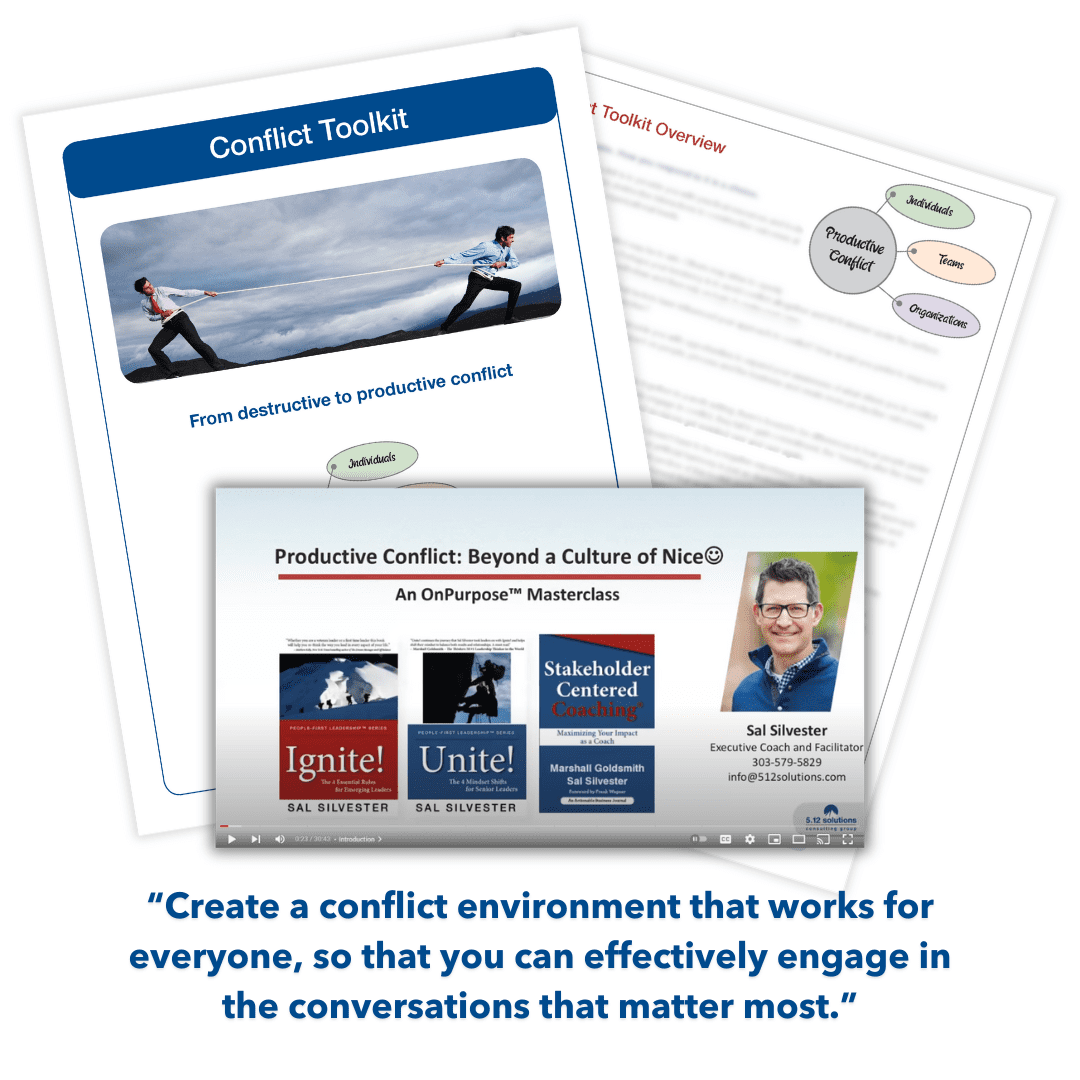 Productive Conflict Toolkit - 5.12 Solutions Consulting Group